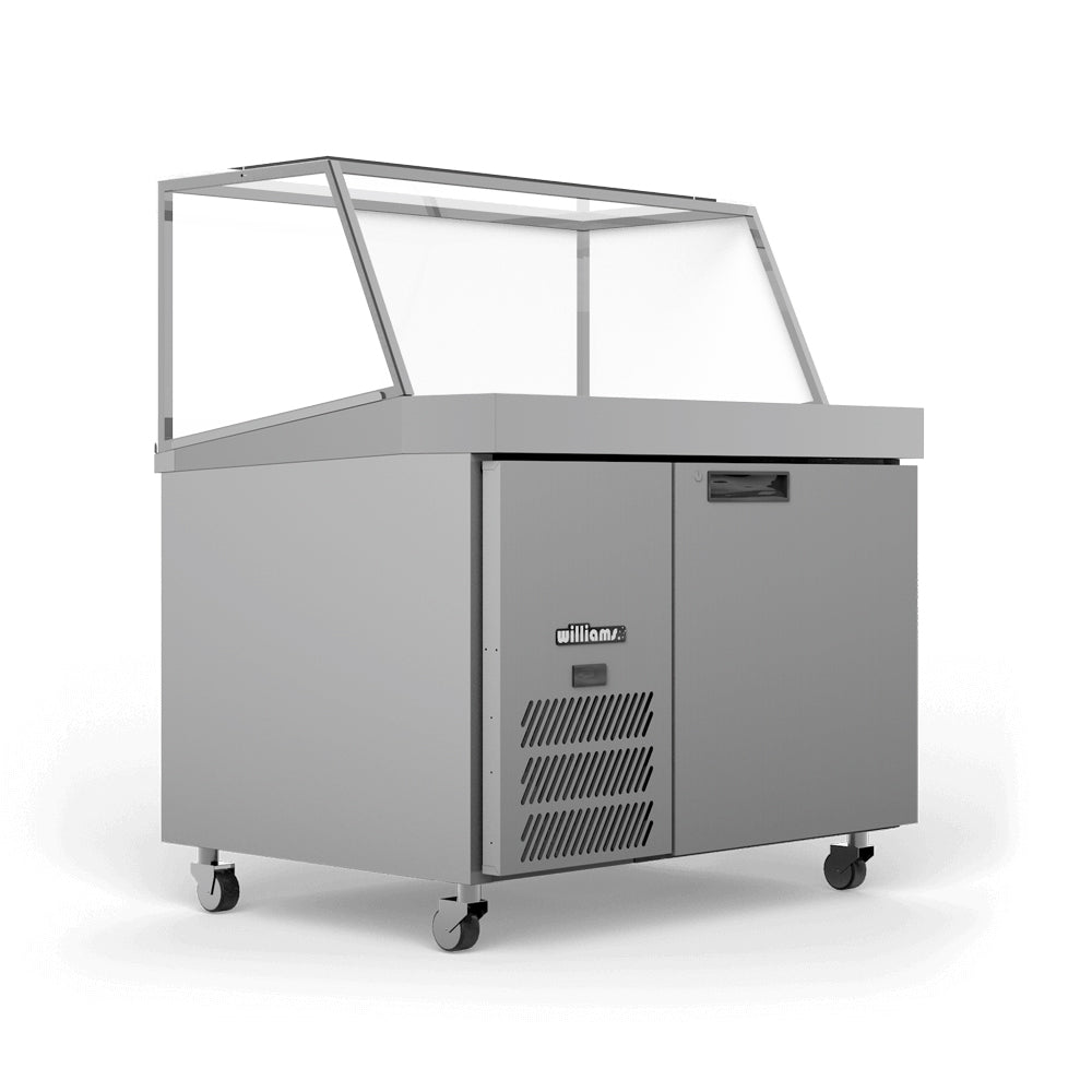 Williams Banksia - One Door Prep Counter Fridge With Angled Blown Air ...