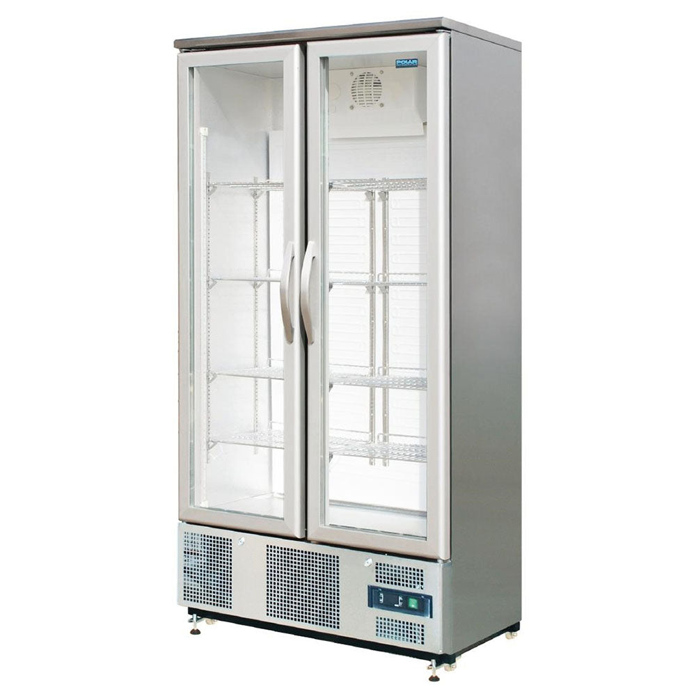 Polar G-Series 2 Hinged Door Upright Back Bar Cooler 490L - CK477-A ...