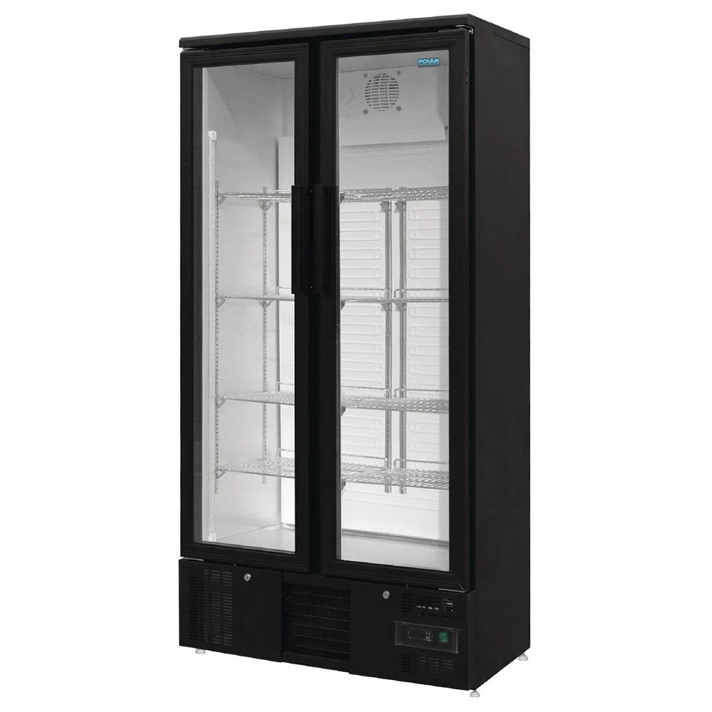 Polar G-Series Upright Back Bar Cooler with Hinged Doors 490L - GJ449 ...